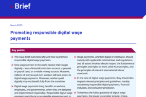 Brief: Promoting responsible digital wage payments – Digital Wages